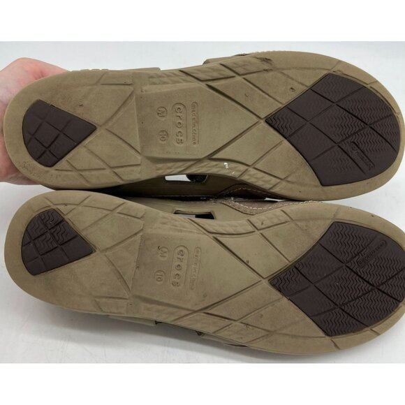 CROCS | Shoes | Crocs Mens Walu Slip On Casual Loafer Canvas Size M ...